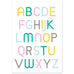 Pastel Alphabet Poster – Lime Green Dolly